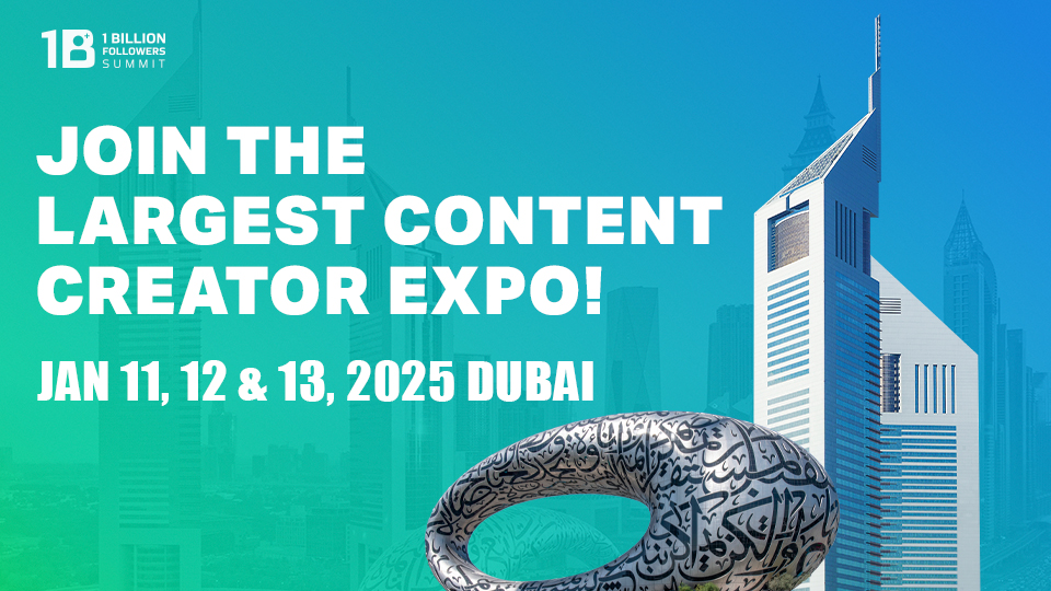 Tickets to 1BILLION FOLLOWERS SUMMIT 2025